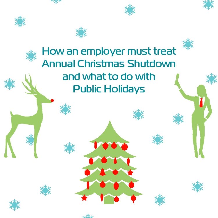 How an employer must treat Annual Christmas Shutdown and what to do ...