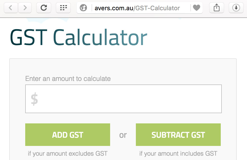 Update 85 About Gst Calculator Australia Hot NEC