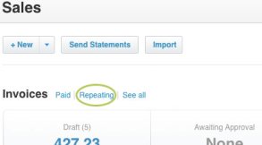 How to Create and Manage Recurring/Repeating Invoices in Xero