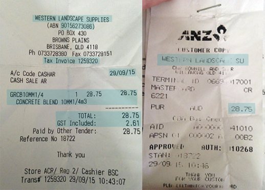 Difference Between Tax Receipt Eftpos Docket Difference Between Tax Receipt Eftpos Docket