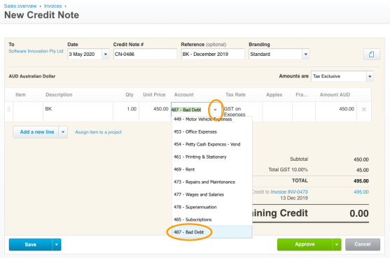 How to Write Off Bad Debt in Xero Properly